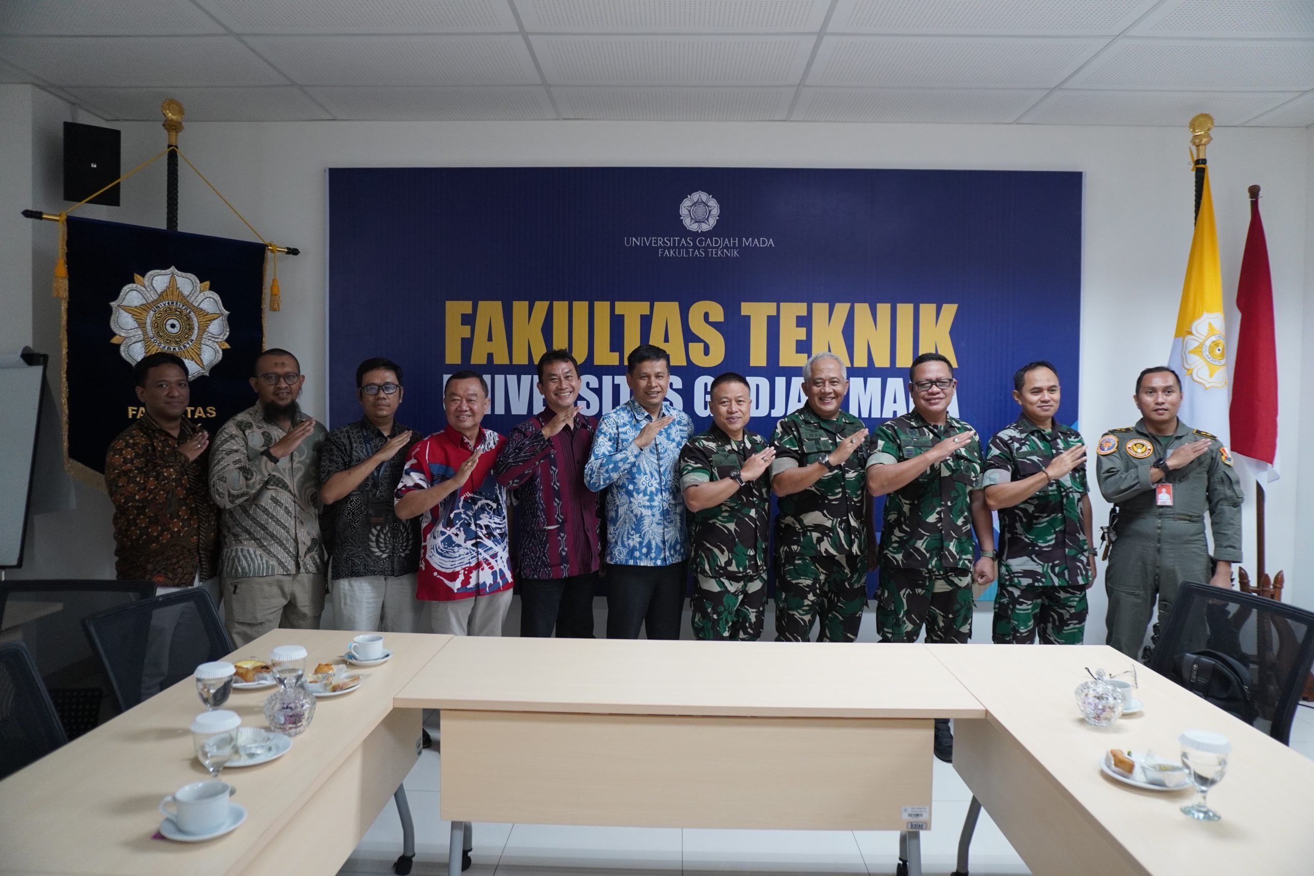 Kunjungan Mabes TNI AU ke Fakultas Teknik UGM untuk Perkuat Sinergi ...